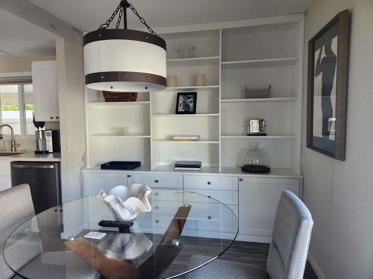 Combination Book Shelves and Storage Cabinetry › Custom Closets and ...
